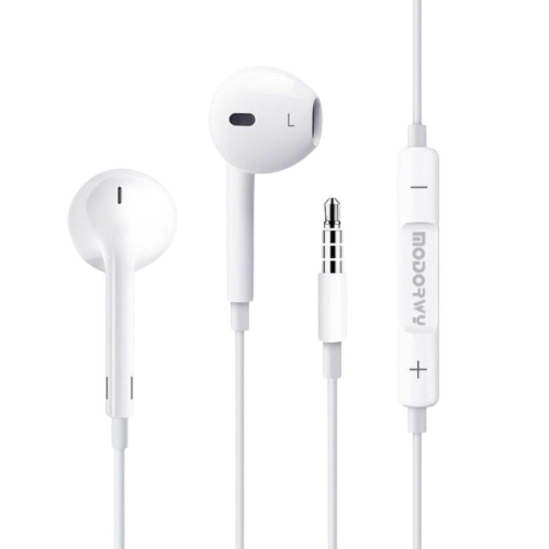 Auricular Modorwy MD1102 Blanco | ProNet Tecnología