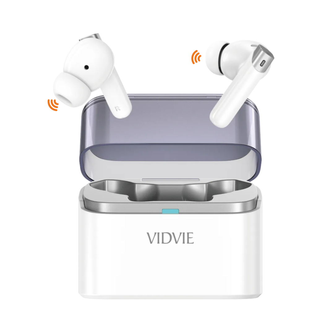 Auriculares BT Vidvie BT887 Blanco | ProNet Tecnología