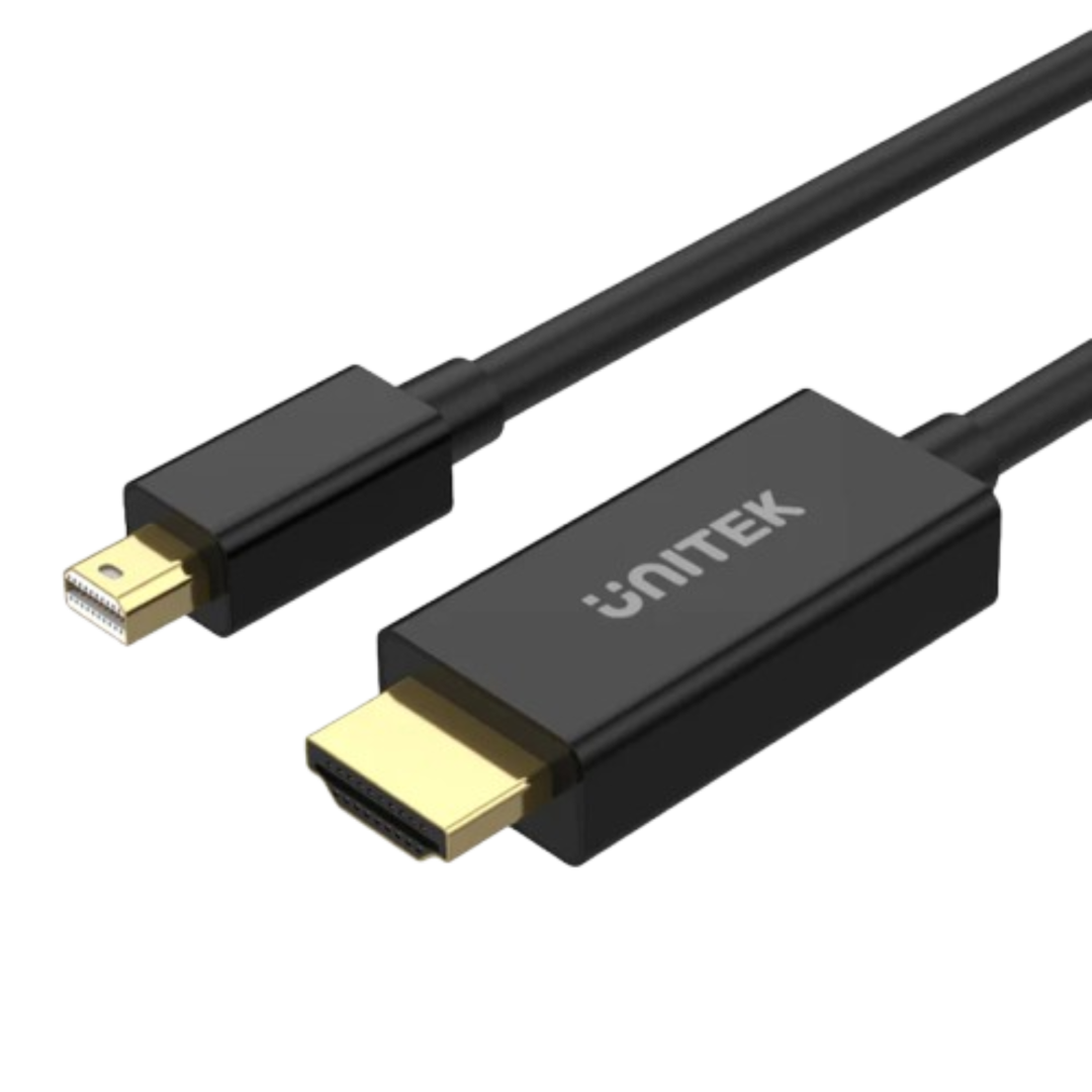 Cable Mini DisplayPort a HDMI Unitek de 2 Metros | ProNet Tecnología