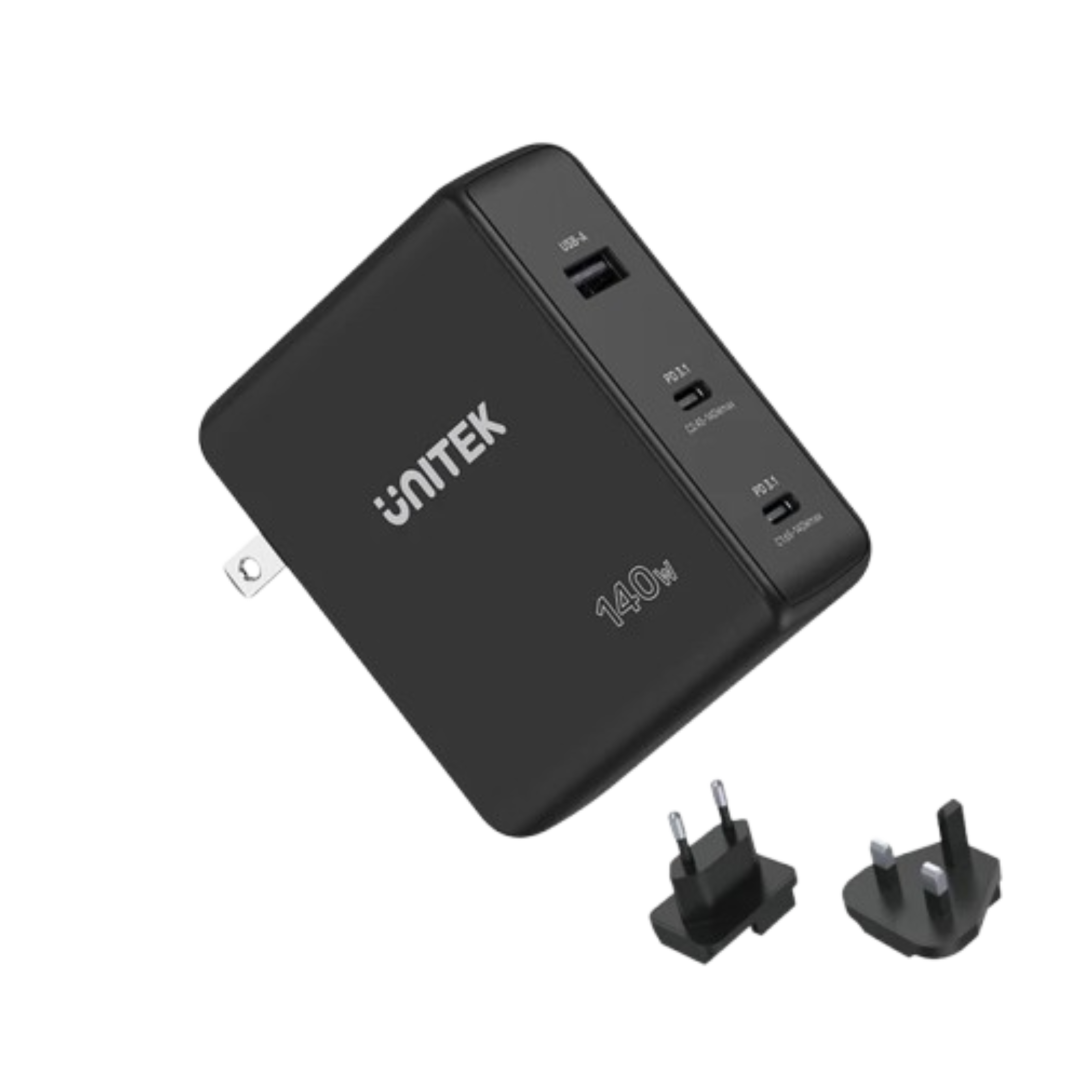 Cargador Unitek P115A de 140W | ProNet Tecnología