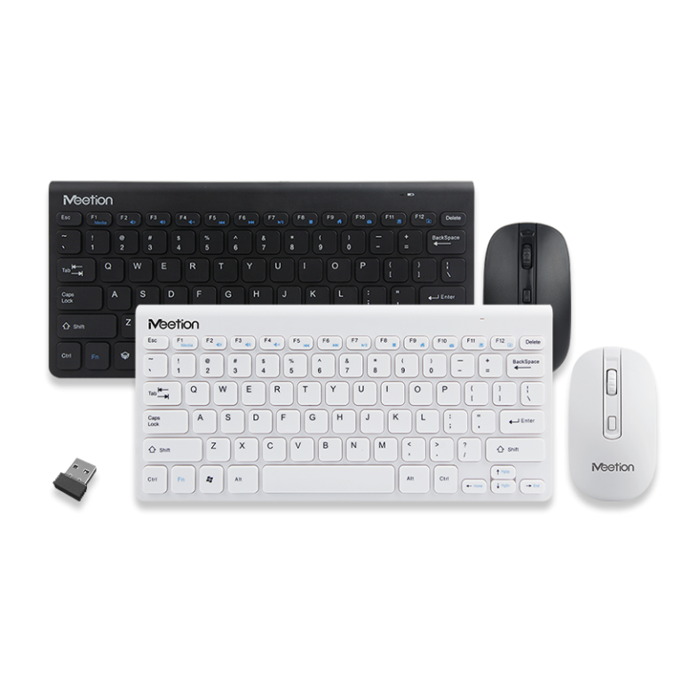 Combo Teclado y Mouse Inalámbrico Mini4000 Meetion Negro | ProNet ...