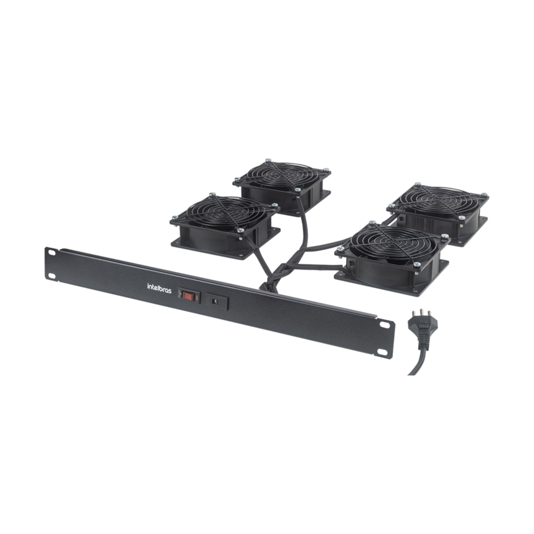 Kit de Ventilación para Rack con 4 Ventiladores | ProNet Tecnología
