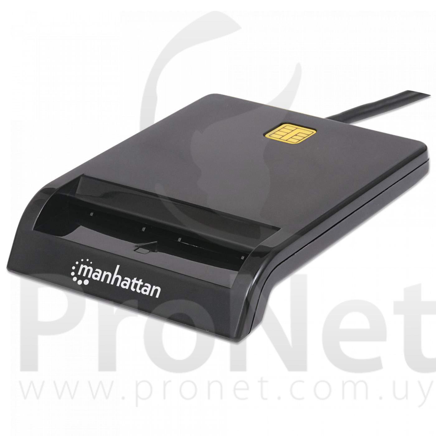 Lector de tarjetas inteligentes Manhattan 102049 | ProNet Tecnología