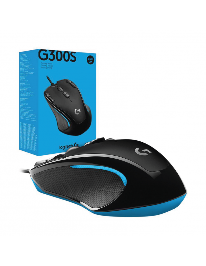 Mouse Logitech G300s Negro | ProNet Tecnología