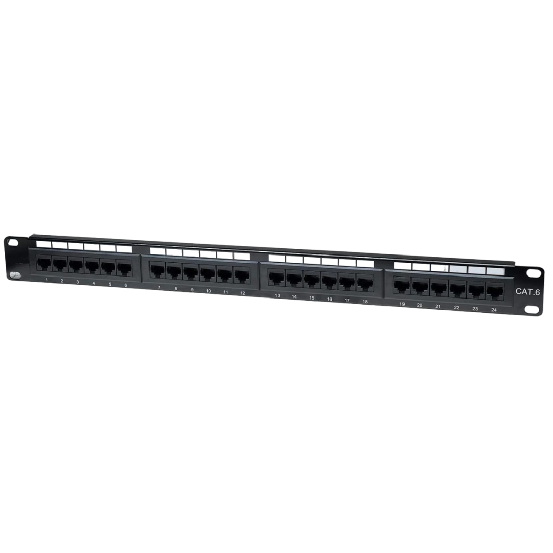 Patch Panel 24 Puertos Cat 6 Intellinet | ProNet Tecnología