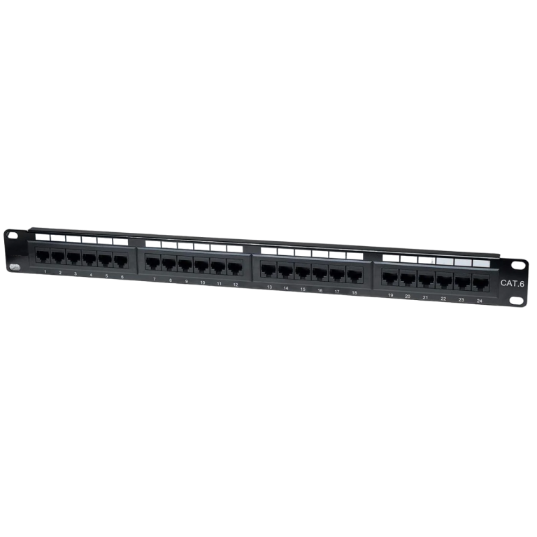 Patch Panel 24 Puertos Cat 6 Intellinet | ProNet Tecnología