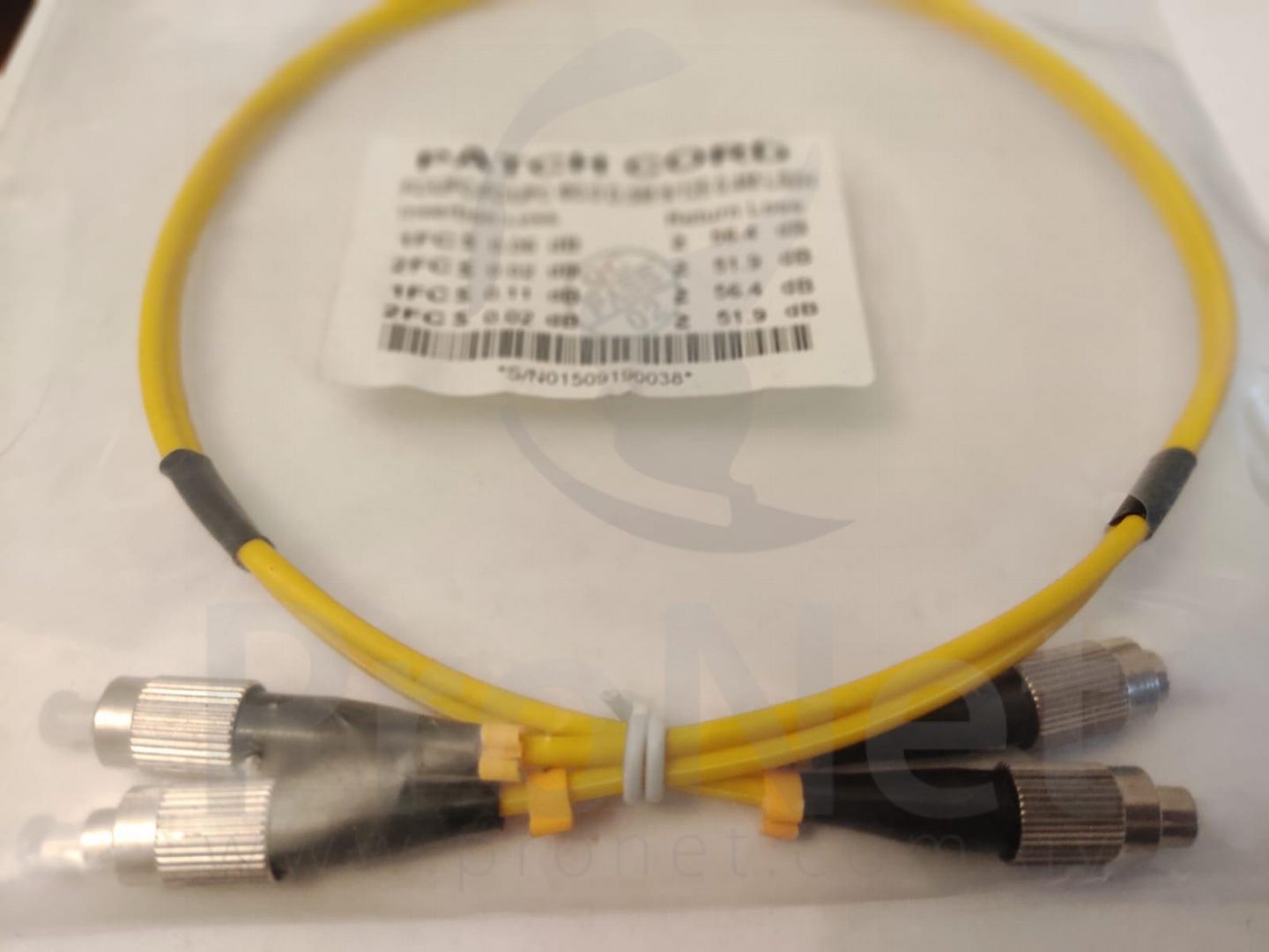 Patch cord fibra monomodo FC 2 metros | ProNet Tecnología Patch cord fibra monomodo FC 2 metros | ProNet Tecnología