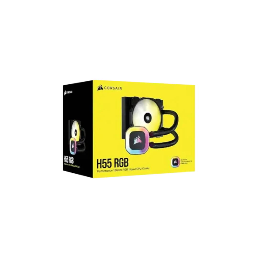 Refrigeración Líquida Corsair H55 RGB Intel y AMD | ProNet Tecnología
