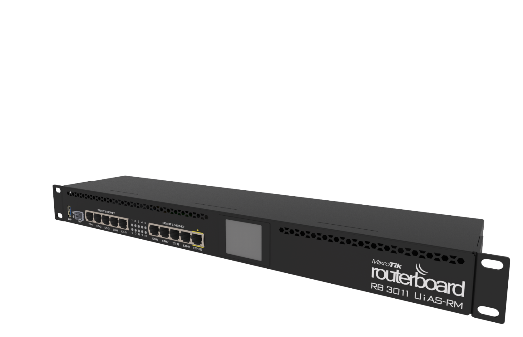 Router Mikrotik RB3011 rackeable puertos giga | ProNet Tecnología