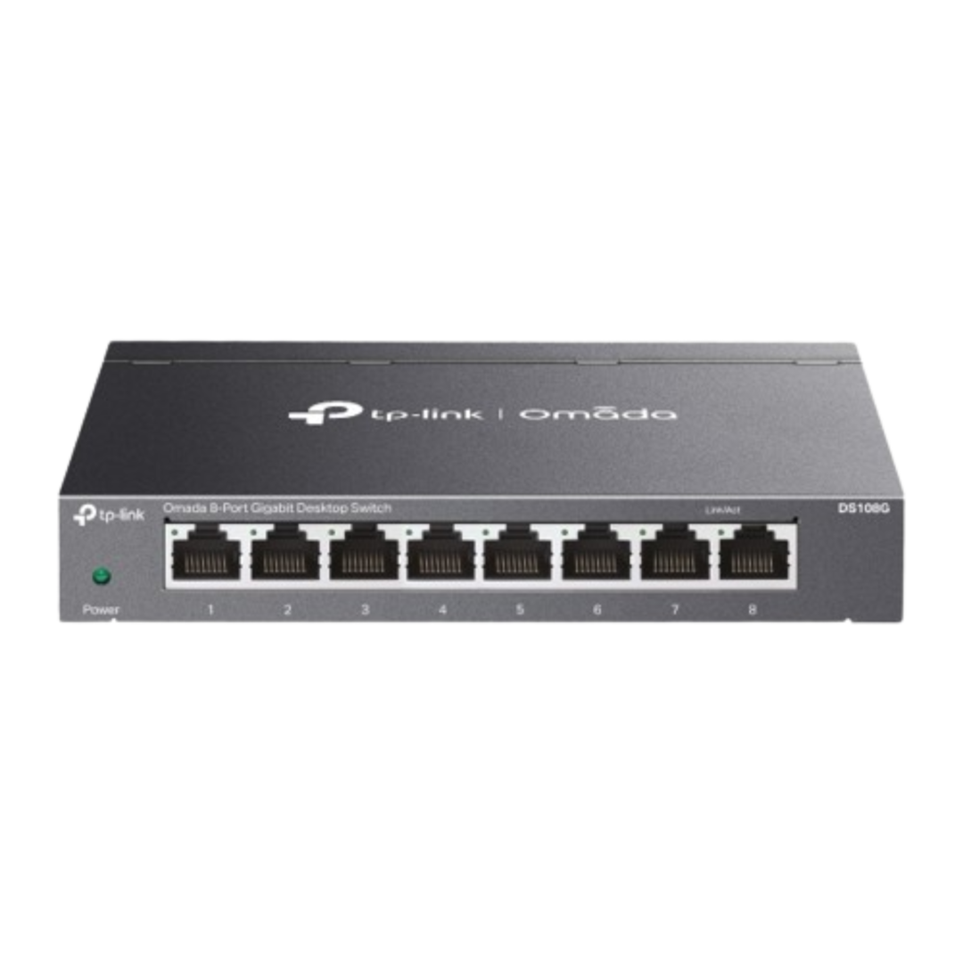 Switch Tp-Link Omada DS108G de 8 Puertos Giga | ProNet Tecnología