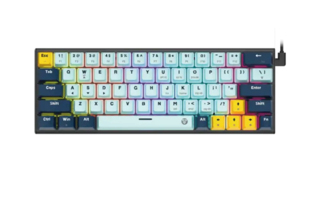 Teclado Gamer Fantech Atom 63 Mecánico 60% | ProNet Tecnología